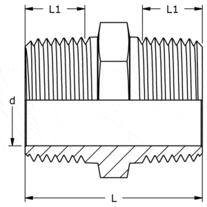 R-207 Sexkantnippel - Nords International