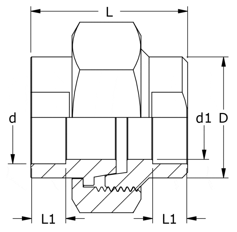 I-131 Unions socket welding Conical sealing - Nords International